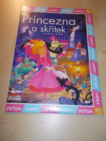 Princezna a skřítek (DVD v pošetce) | PatShop.cz