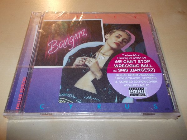 Bangerz Deluxe Album Cover Miley Cyrus | Bangerz | CD (Album, Deluxe