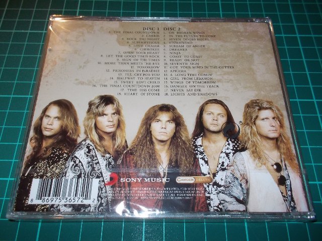 Europe - The Final Countdown (The Best Of Europe) (2CD) | PatShop.cz